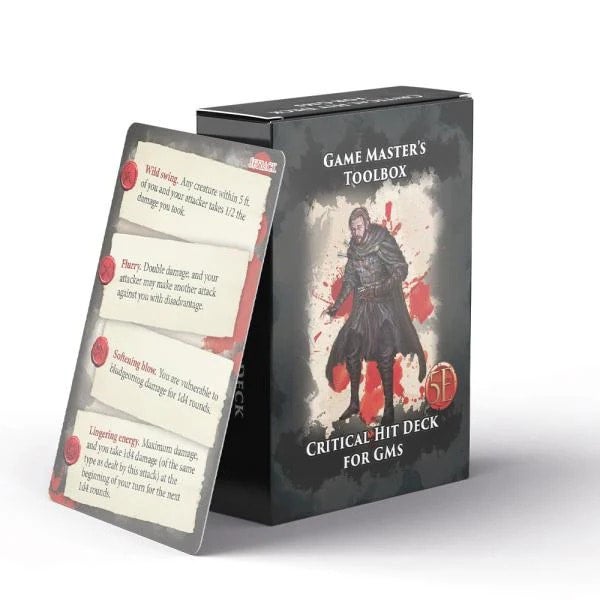 Dungeons & Dragons 5e RPG: Critical Hit Deck for GM's | Pangaea Gaming