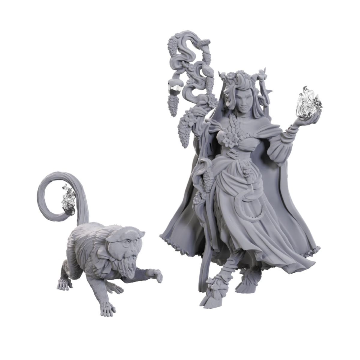 Critical Role Unpainted Miniatures: Fearne Calloway & Mister | Pangaea ...