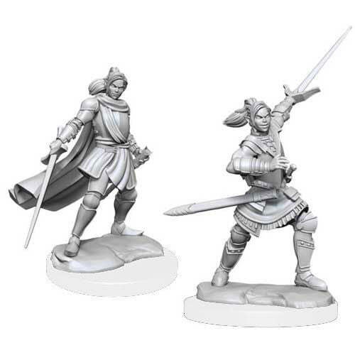 Critical Role Unpainted Miniatures: W01 Half-Elf Xhorhas Paladin ...