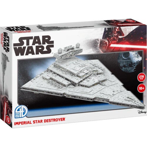 Star Wars - Imperial Star Destroyer 4D Precision Model Kit: Build Your ...