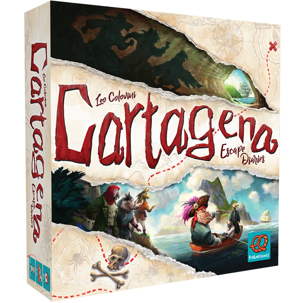 Cartagena: Escape Diaries Pirate Board Game | Pangaea Gaming