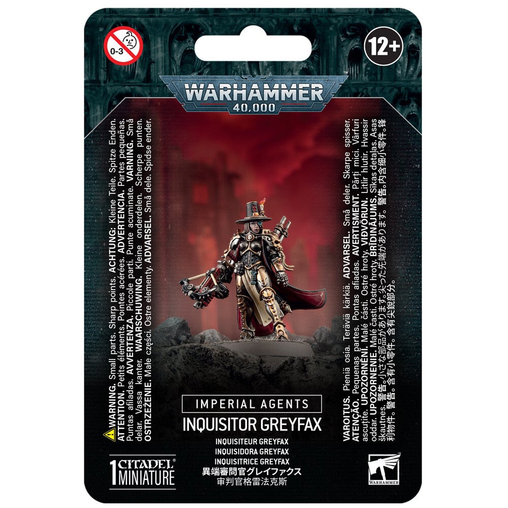 Warhammer 40K: Imperial Agents - Inquisitor Greyfax | Pangaea Gaming