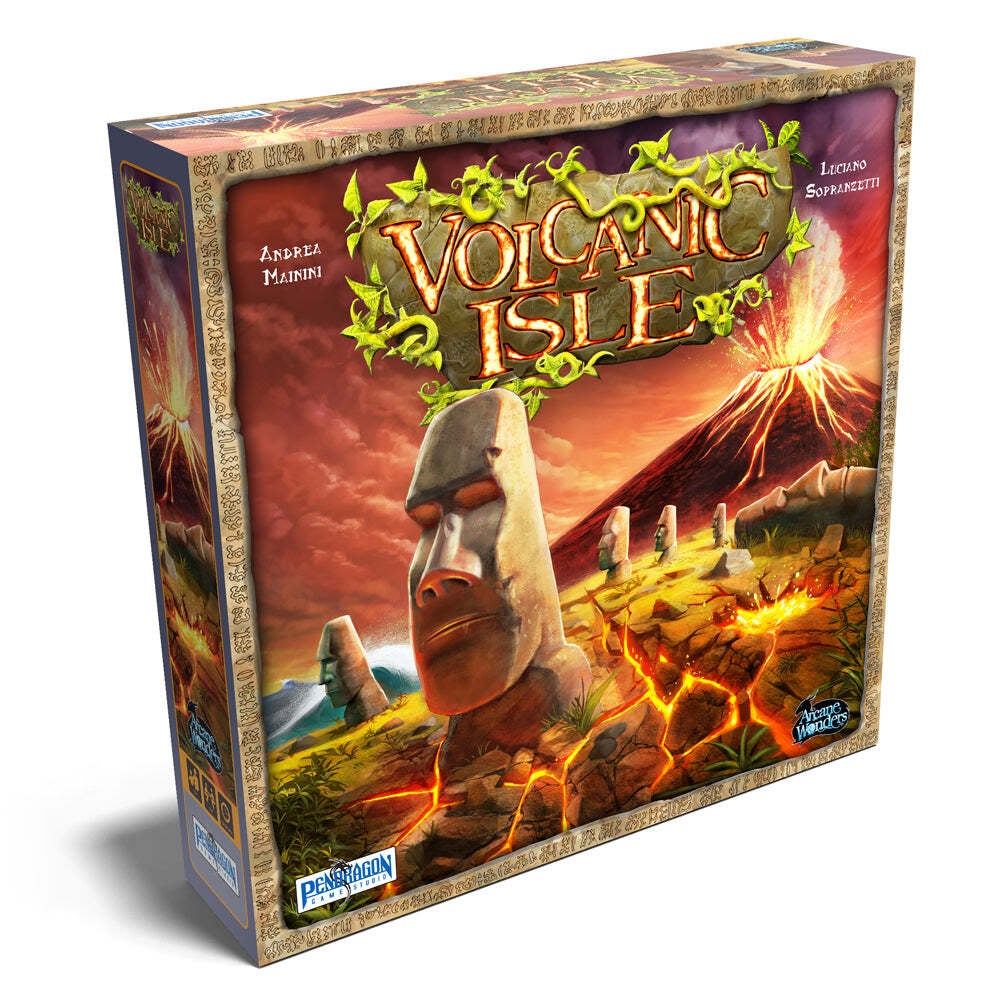 Volcanic Isle: A Strategic Board Game of Moai Construction and Volcanic ...