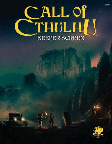 Call of Cthulhu RPG: Keeper Screen Pack | Pangaea Gaming